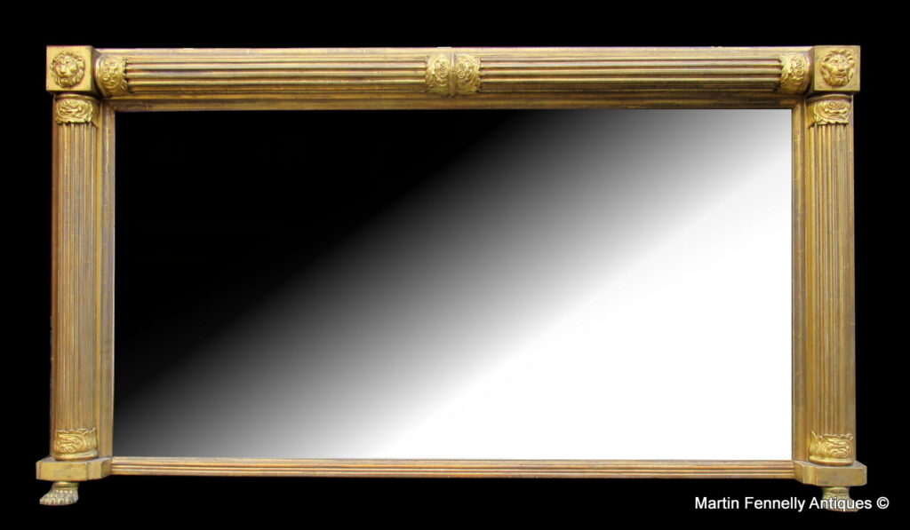972 Sold Very Rare Irish Mirror - Kearney of Dublin - Circa 1810 ...