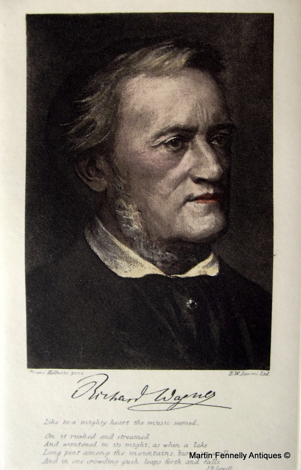 095 Set of 3 Famous Composers , Beethoven, Mozart and Wagner – Martin ...
