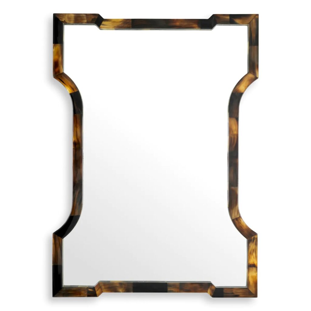 M188 The Scalamanca Mirror - Rare Frame in Buffalo Horn - Martin Fennelly